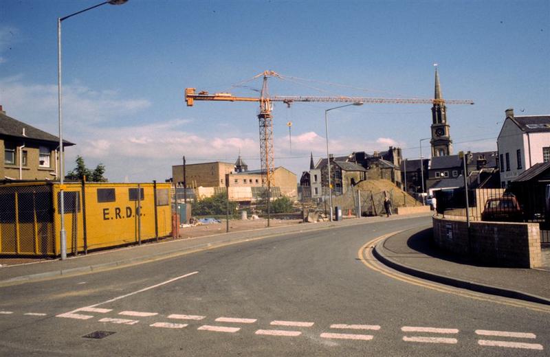 Baxters Wynd during construction of Howgate Shopping Centre - Falkirk ...