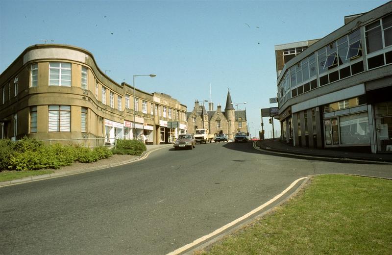 Cockburn St, Falkirk during Howgate Construction - Falkirk Council