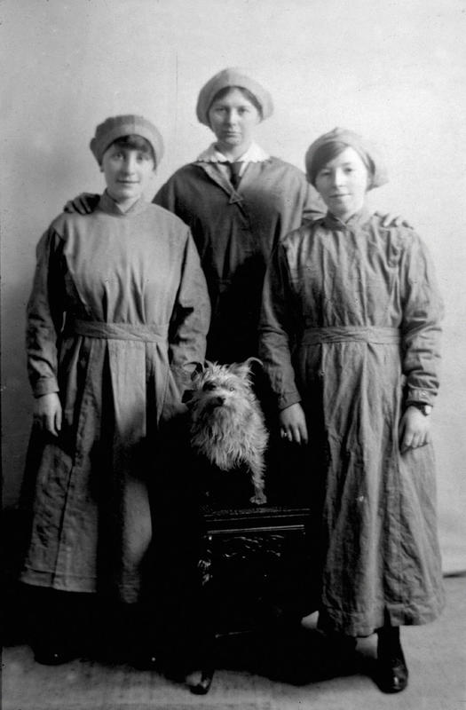 Female munitions workers from Cardonald Munitions Works, Glasgow ...