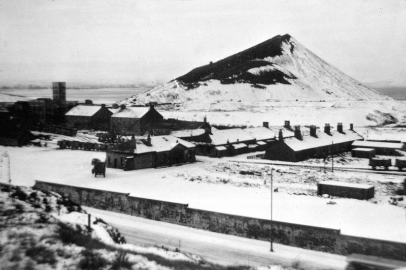 Kinneil Colliery in the snow - Falkirk Council