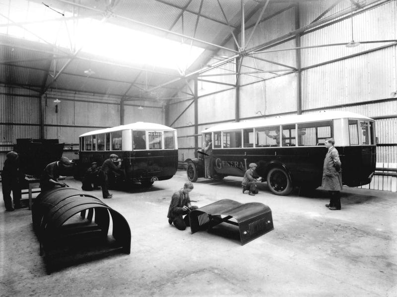 Bus Depot Interior - Falkirk Council