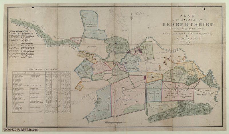 Plan of Herbertshire Estate - Falkirk Council