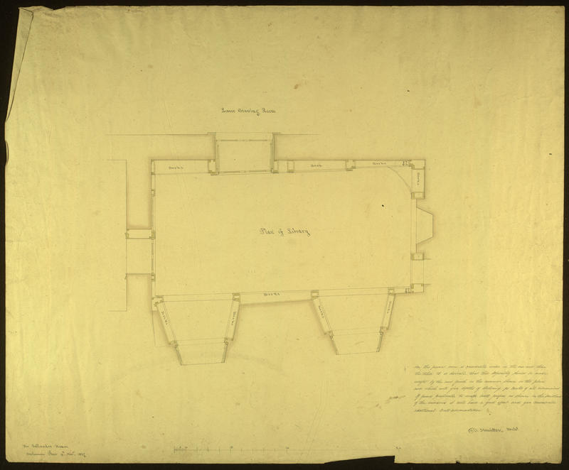 Plan of Callendar House Library - Falkirk Council