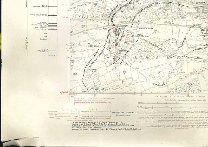 Map, Geological Survey of Scotland: Falkirk - Falkirk Council