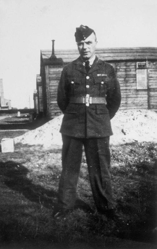 John Hart in army uniform - Falkirk Council