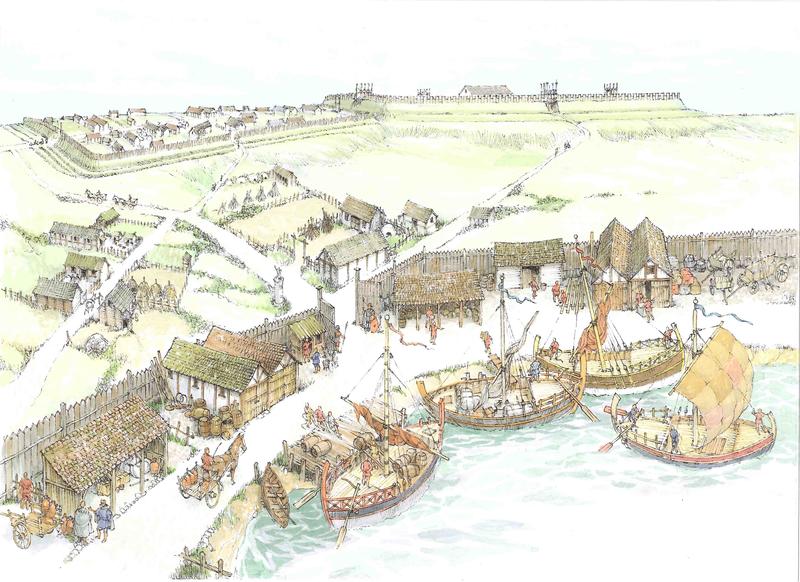 drawing; "Camelon fort and harbour" - Falkirk Council