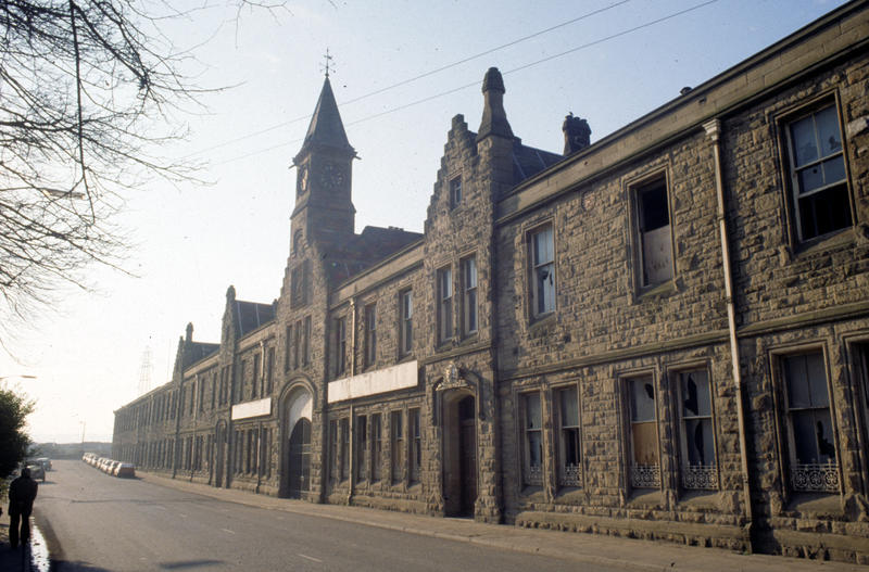 Carron Co office block and clock tower - Falkirk Council