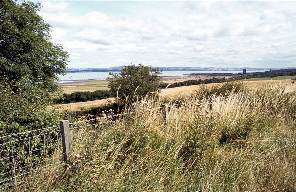Kinneil Colliery & Boness looking East from Nether Kinneil Farm ...