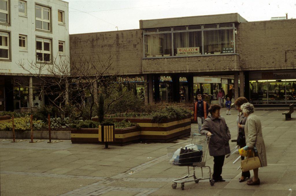 Grangemouth town centre before refurbishment - Falkirk Council