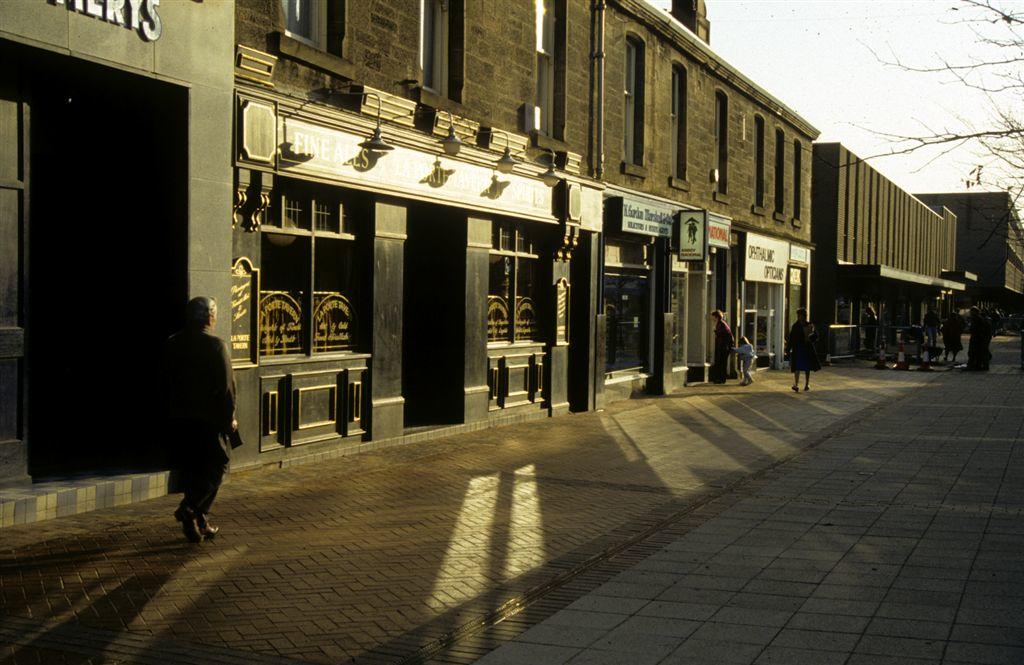 Grangemouth town centre during refurbishment - Falkirk Council