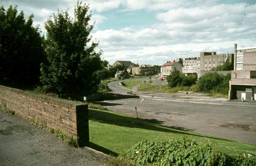 Howgate from Pleasance Gardens before construction of Howgate Shopping ...
