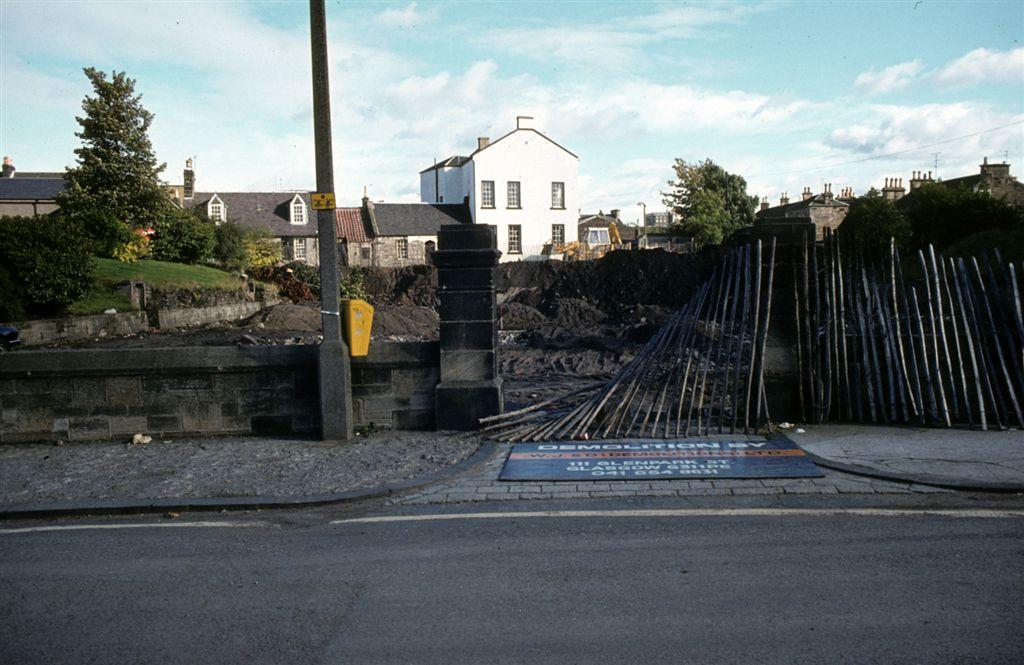 Demolition site of Swimming Baths - Falkirk Council
