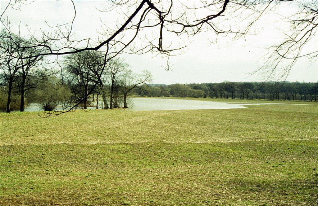 River Carron flooding at South Broomage - proposed Stadium site ...