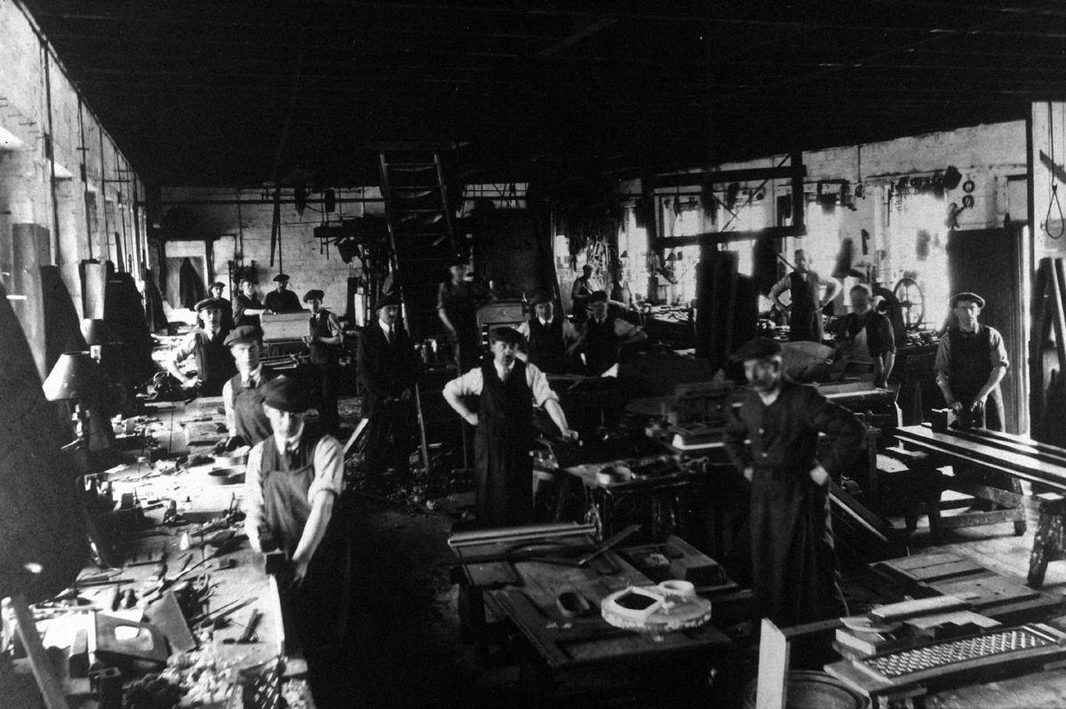 Pattern-making shop, Bonnybridge Foundry - Falkirk Council
