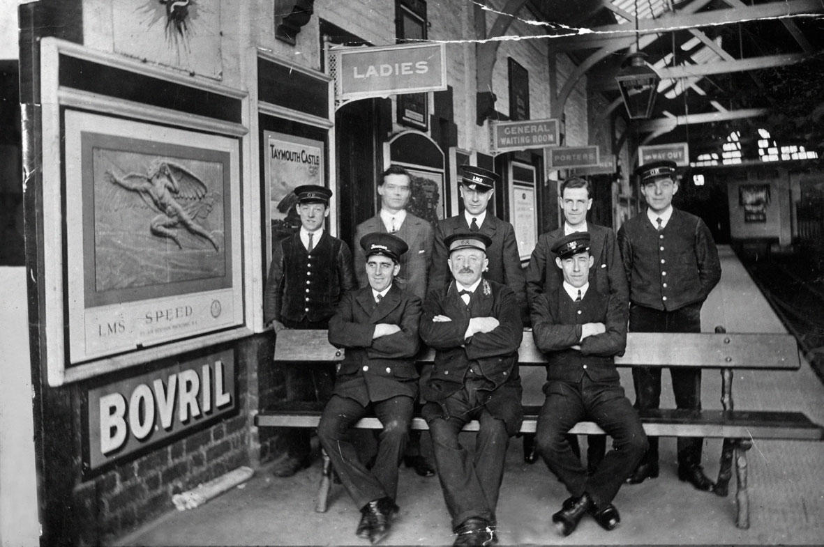 Railway staff, Grangemouth Station - Falkirk Council