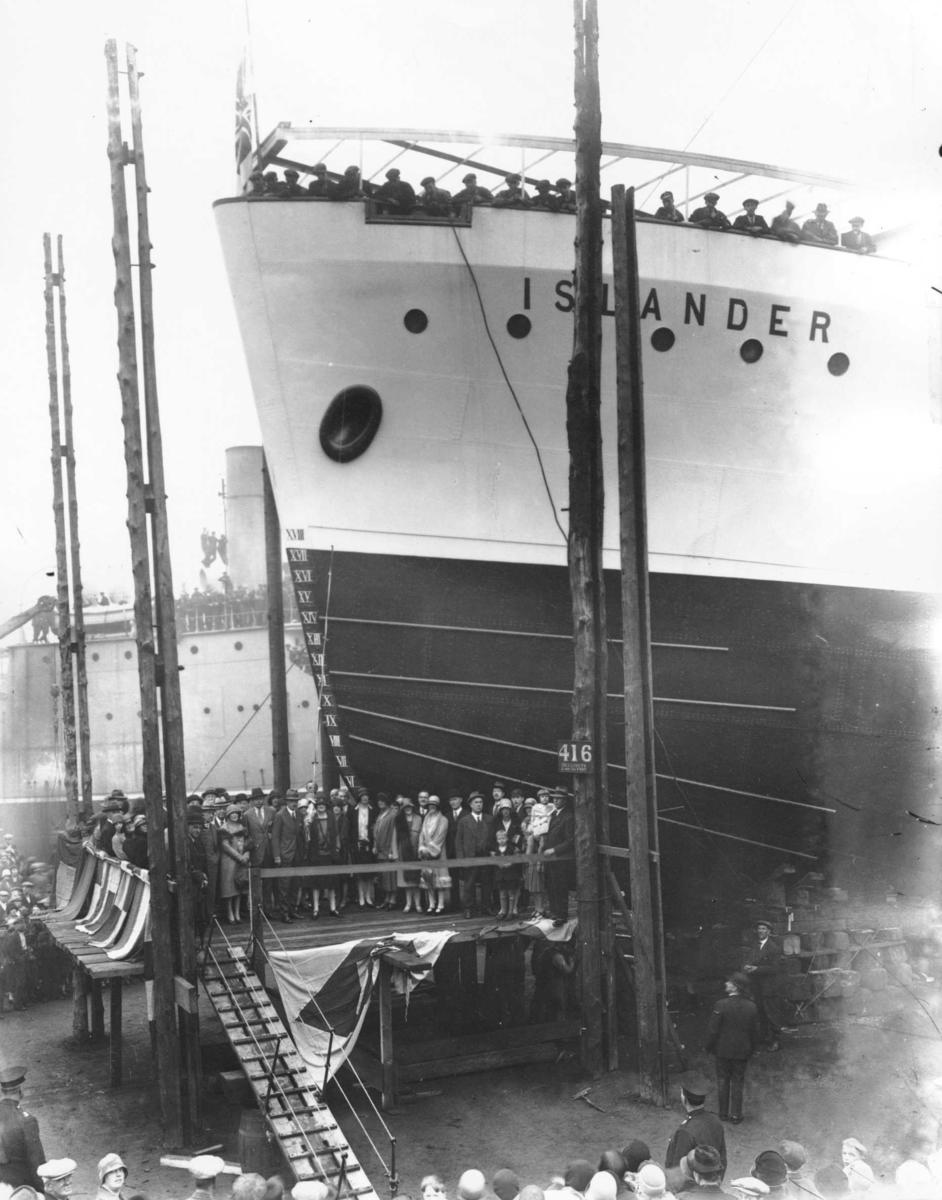 Launch of TSS Islander - Falkirk Council