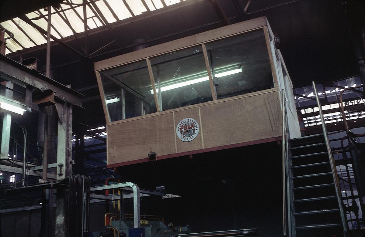 Moulding machine at Torwood Foundry, Larbert - Falkirk Council