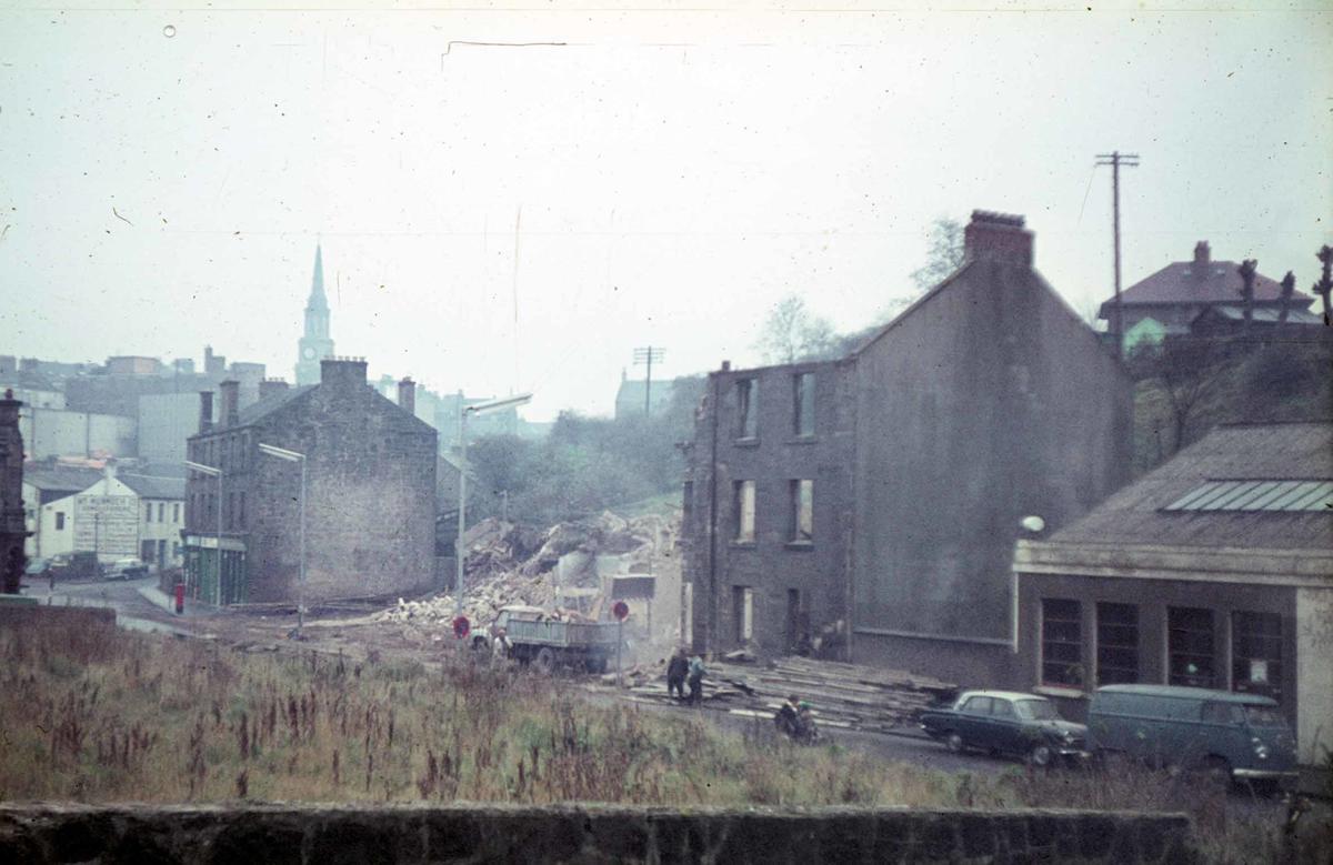 Demolition site, Cockburn St, Falkirk - Falkirk Council
