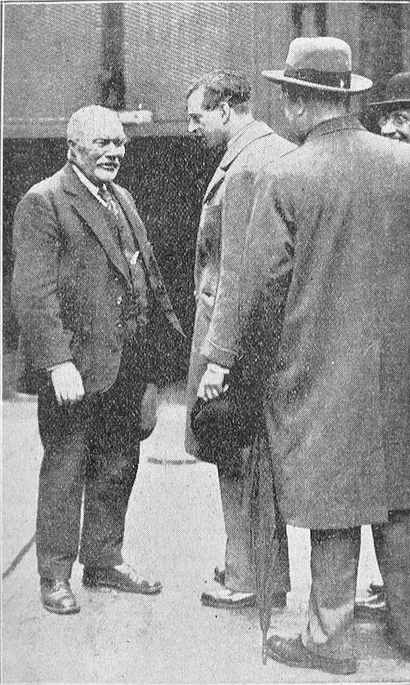 Prince George with Peter Rae, oldest employee at Carron Works - Falkirk ...