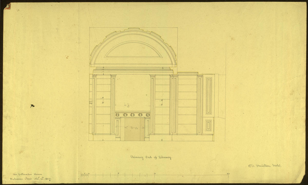 Plan of Callendar House Library - Falkirk Council