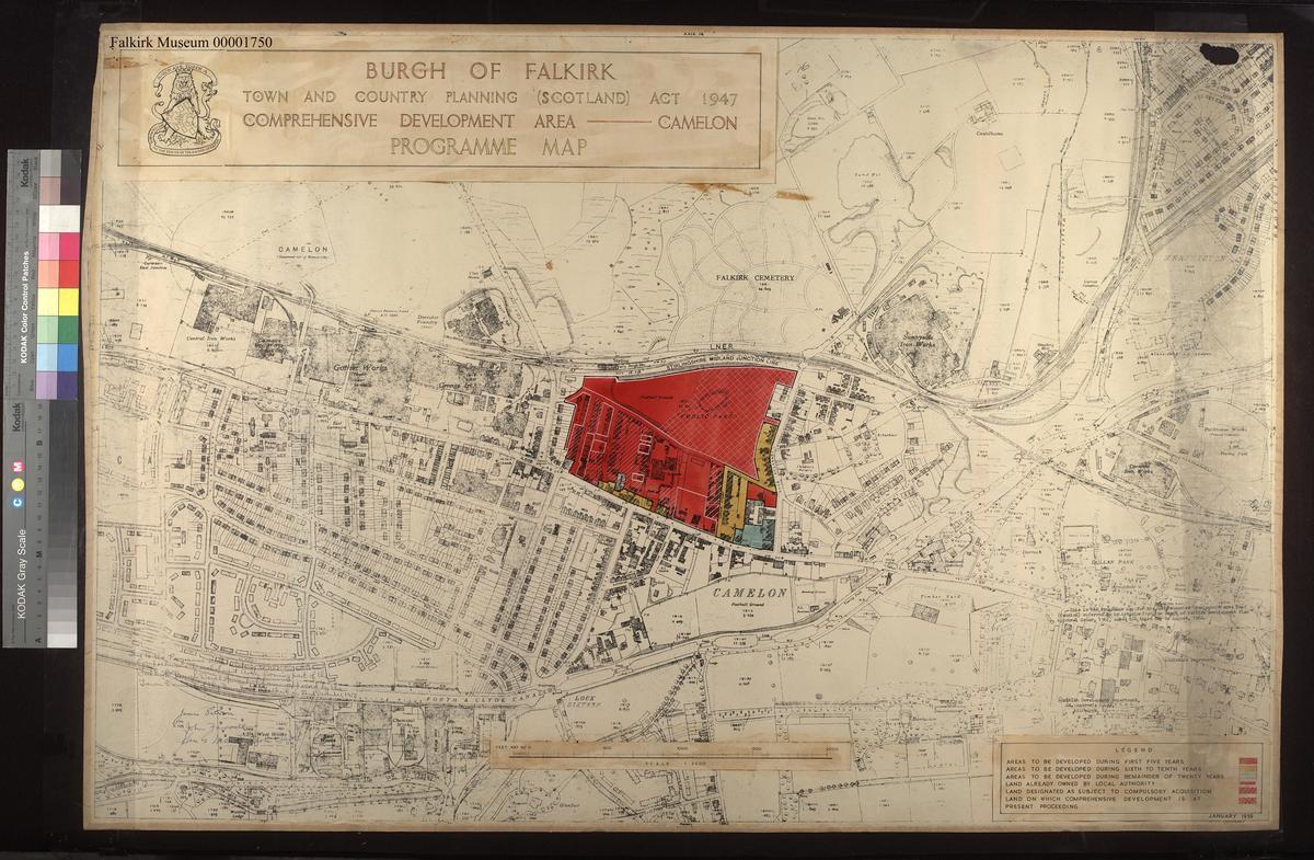 Plan of Camelon Development Area - Falkirk Council