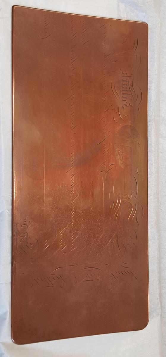 printing plate; banknote - Falkirk Council