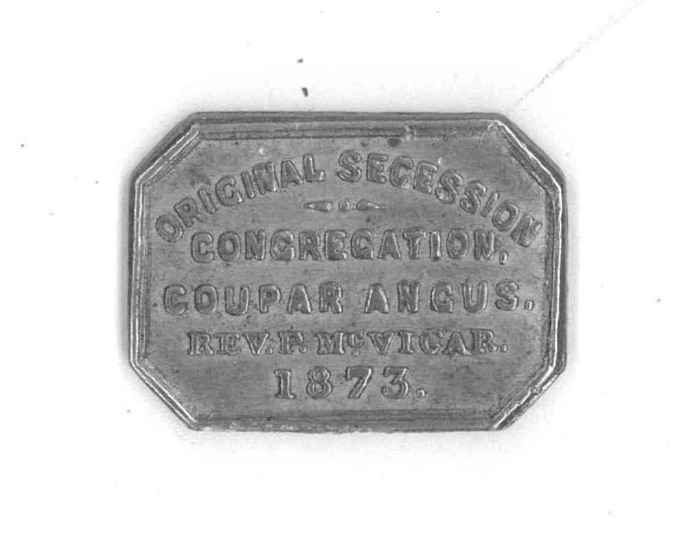 token; communion "Coupar Angus OSC" - Falkirk Council