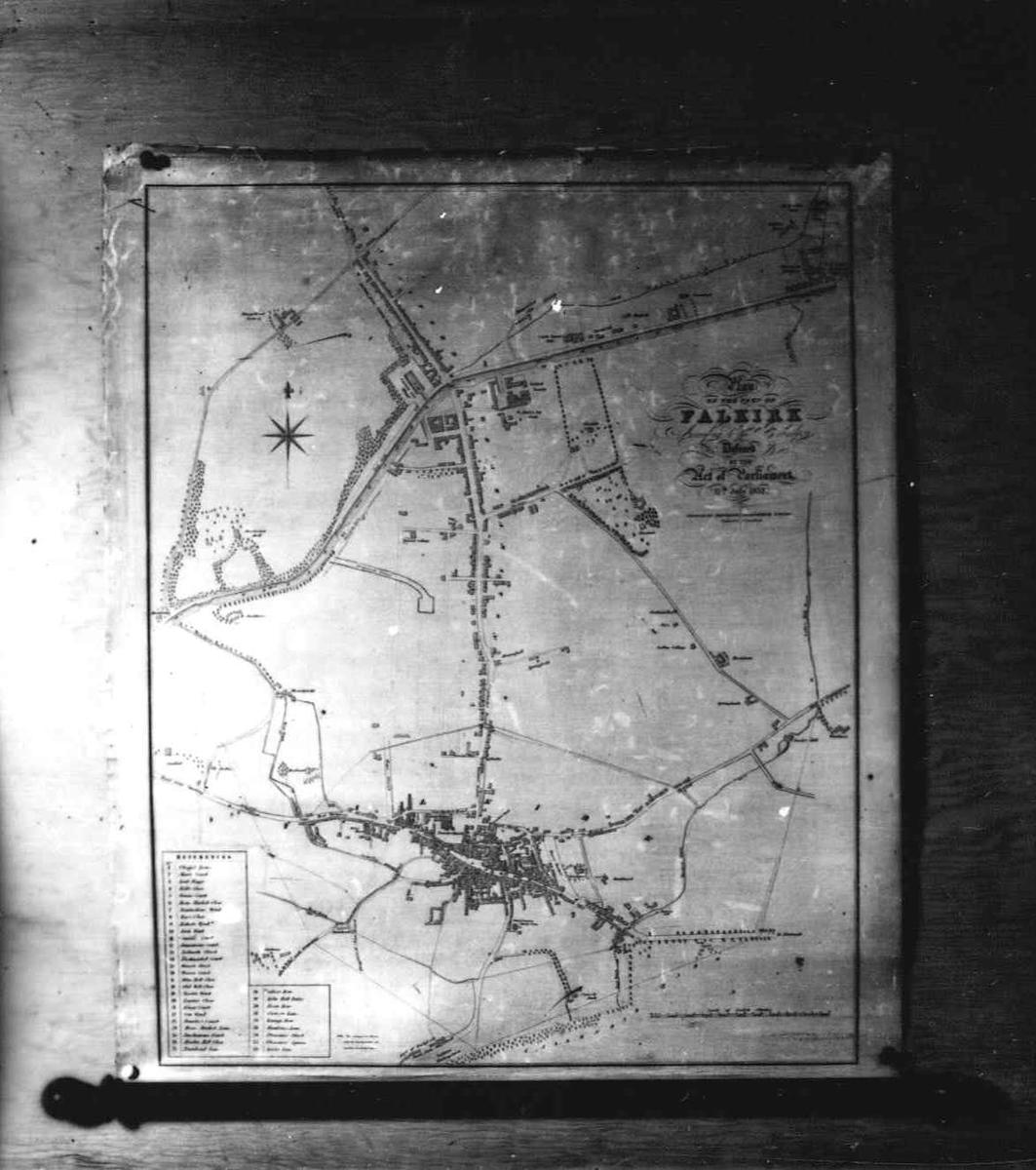 Alexander Black map of Falkirk showing parliamentary boundary - Falkirk ...