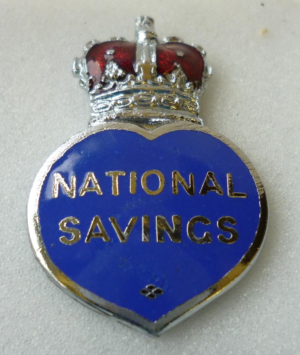badge; "National Savings Movement" - Falkirk Council