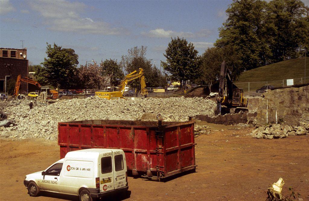Demolition of Arnot St car park, Falkirk - Falkirk Council