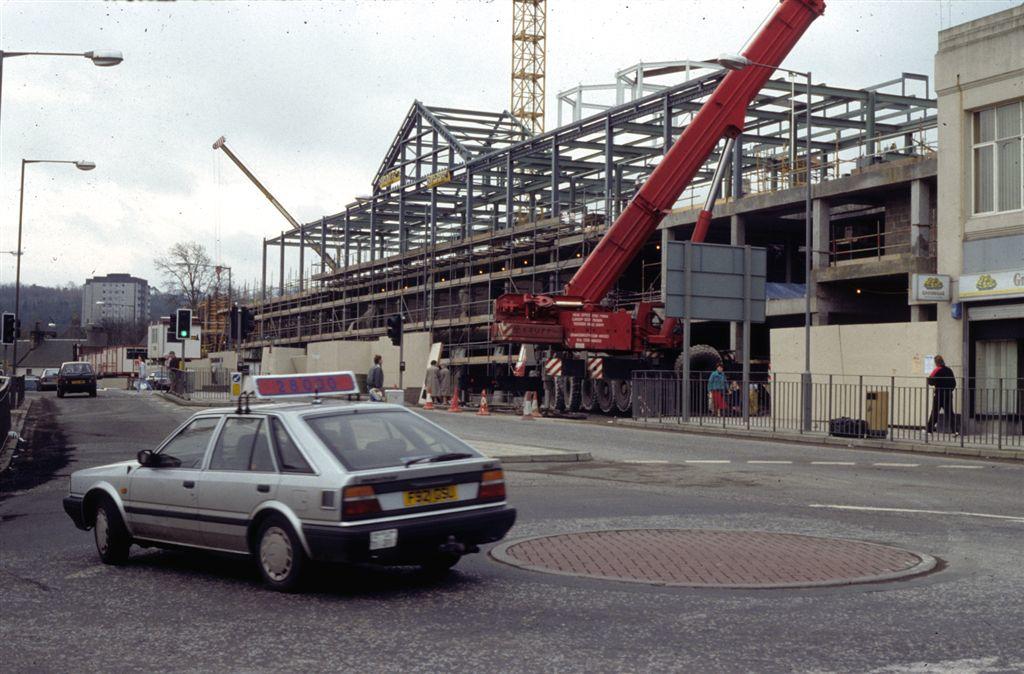 Callendar Square Shopping Centre under construction - Falkirk Council